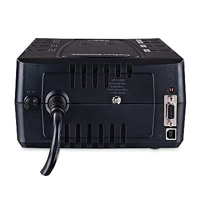 CyberPower CP750LCD Intelligent LCD UPS System, 750VA/420W, 8 Outlets, Compact