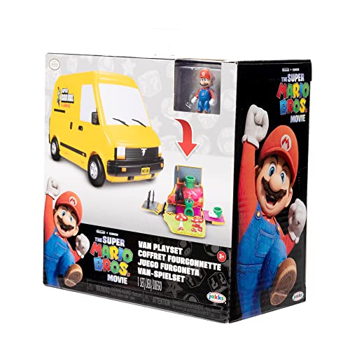 THE SUPER MARIO BROS. MOVIE β Van Playset with 1.25β Mini Mario Figure