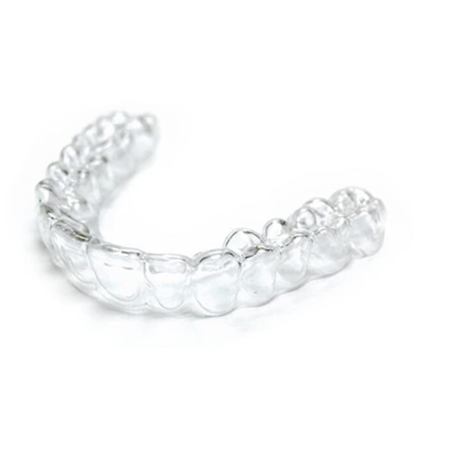 SowSmile Silicone Gel Soft Dental Oral Teeth Tooth Whitening Trays Anti Grinding Tooth Whitener Mouth Night Guard Bruxism Braces (Lower)