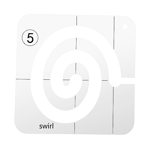 CORHAD 1pc Sewing Patch Ruler Transparent Ruler Quilting Frames for Hand Quilting Stencils for Quilting Cutting Table for Sewing Room Quilting Machine Domestic Acrylic Cloth Ruler Pattern