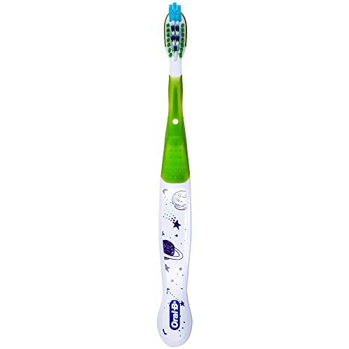 Oral-B Pro-Health Junior CrossAction Galaxy Toothbrush, Ages 6+, Soft - Pack of 2