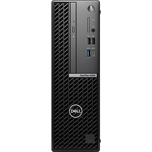 Dell OptiPlex 5000 Desktop Computer - Intel Core i5 12th Gen i5-12500 Hexa-core (6 Core) 3 GHz - 16 GB RAM DDR4 SDRAM - 512 GB M.2 PCI Express NVMe 3.0 x4 SSD - Small Form Factor - Black (Renewed)