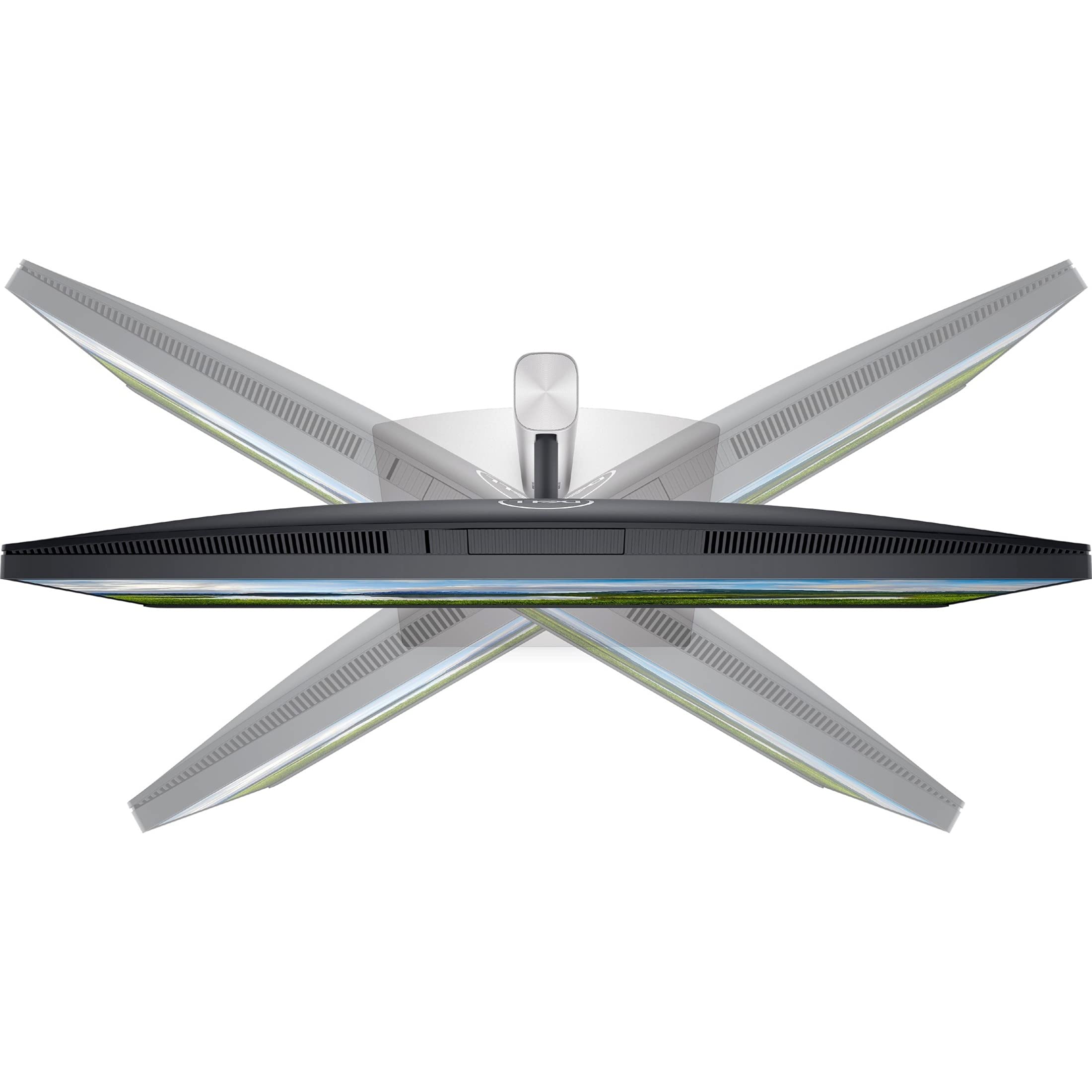Dell 24, HD Video Conferencing Monitor - C2422HE with POP-UP 5MP IR Camera Dual 5W Integrated Speakers and a Dedicated Microsoft Teams Button,Gray
