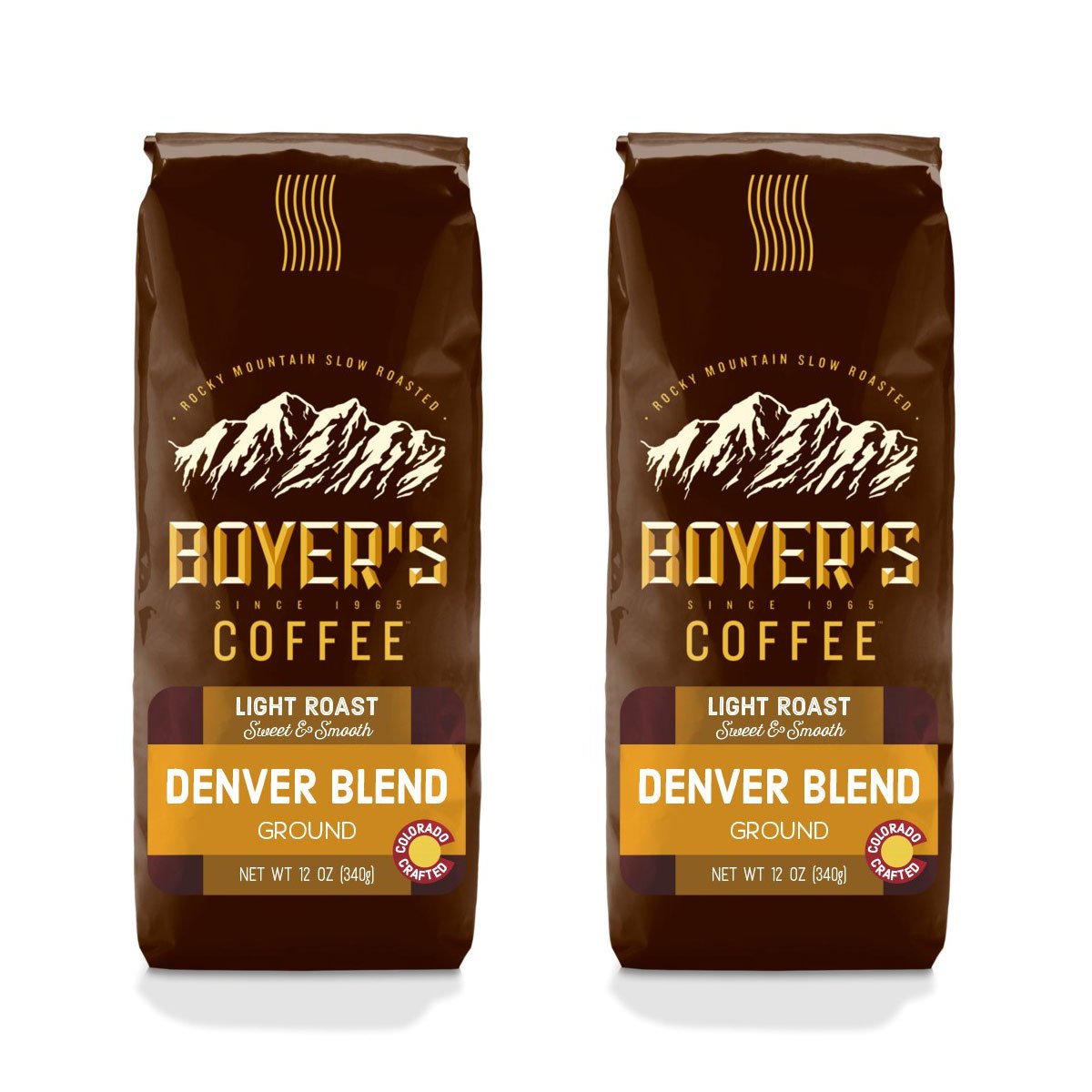 Denver Blend, Light Roast, Ground Coffee, 2-Pack (1.5lb)