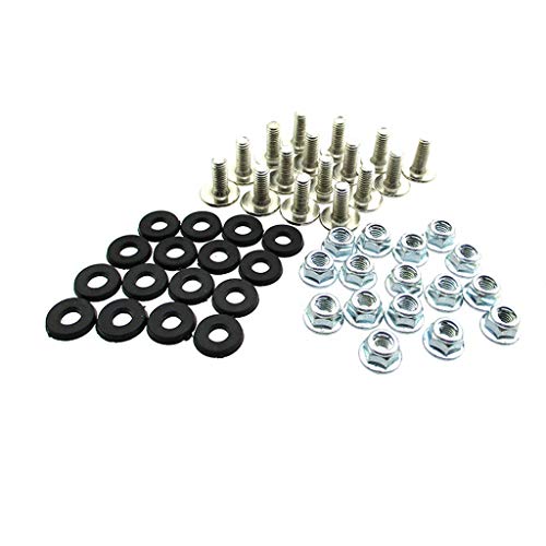 TC-Motor M6 x 16 Plastic Fender Bolt Washer Nut Screw Kit For 50cc 70cc 90cc 110cc 125cc ATV Quad 4 Wheeler