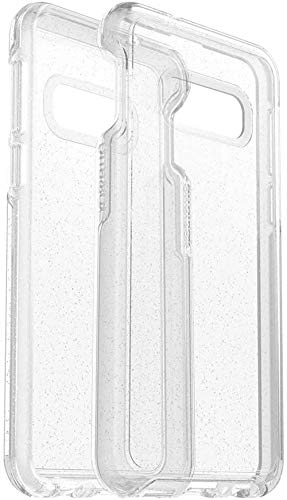OtterBox Symmetry Clear Series Case for Galaxy S10e - Non Retail Packaging - Stardust (Silver Flake/Clear)