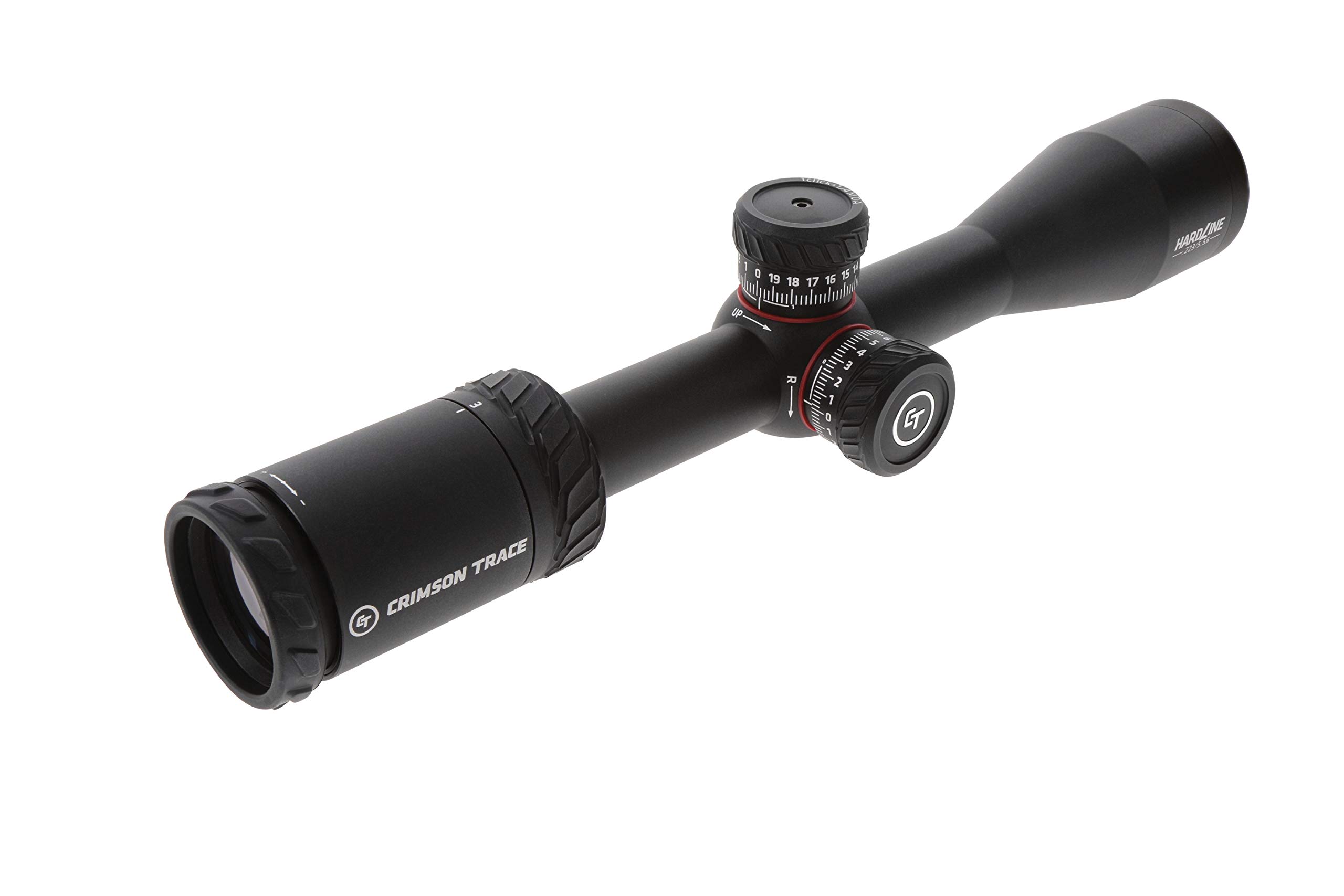 Crimson Trace Hardline 3-9x40mm Riflescope with SFP, BDC Reticle, Lightweight Solid Construction, Scope Caps and Lens Cloth for Hunting, Shooting and Outdoor