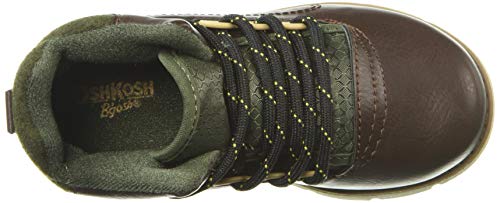 OshKosh B'Gosh Boys' Alder Ankle Boot, brown, 4 M US Toddler