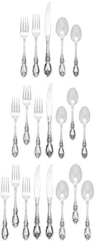 Oneida Louisiana 20 Piece Fine Flatware Set, Service for 4, 18/10 Stainless Steel
