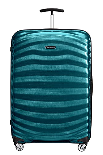 Samsonite Lite-Shock Suitcase, 75 cm, 98.5 Liters, Petrol Blue