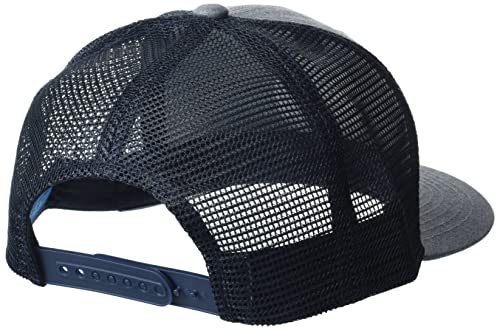 Costa Del Mar mens Medallion Trucker Cap, Grey, One Size US
