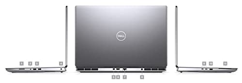 Dell Precision 7000 7760 Workstation Laptop (2021) | 17.3" 4K | Core i9-2TB SSD - 128GB RAM - RTX A5000 | 8 Cores @ 5 GHz - 11th Gen CPU - 16GB GDDR6 Win 11 Pro (Renewed)
