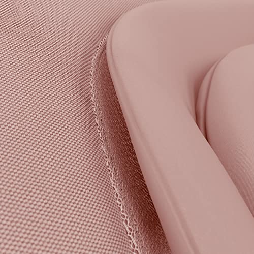 Cybex Lemo Self-Bouncing Baby Bouncer for Playing and Relaxing with Adjustable Harness and Breathable Mesh Backrest, Comfort Inlay with Head Hugger, and Stand, Pearl Pink