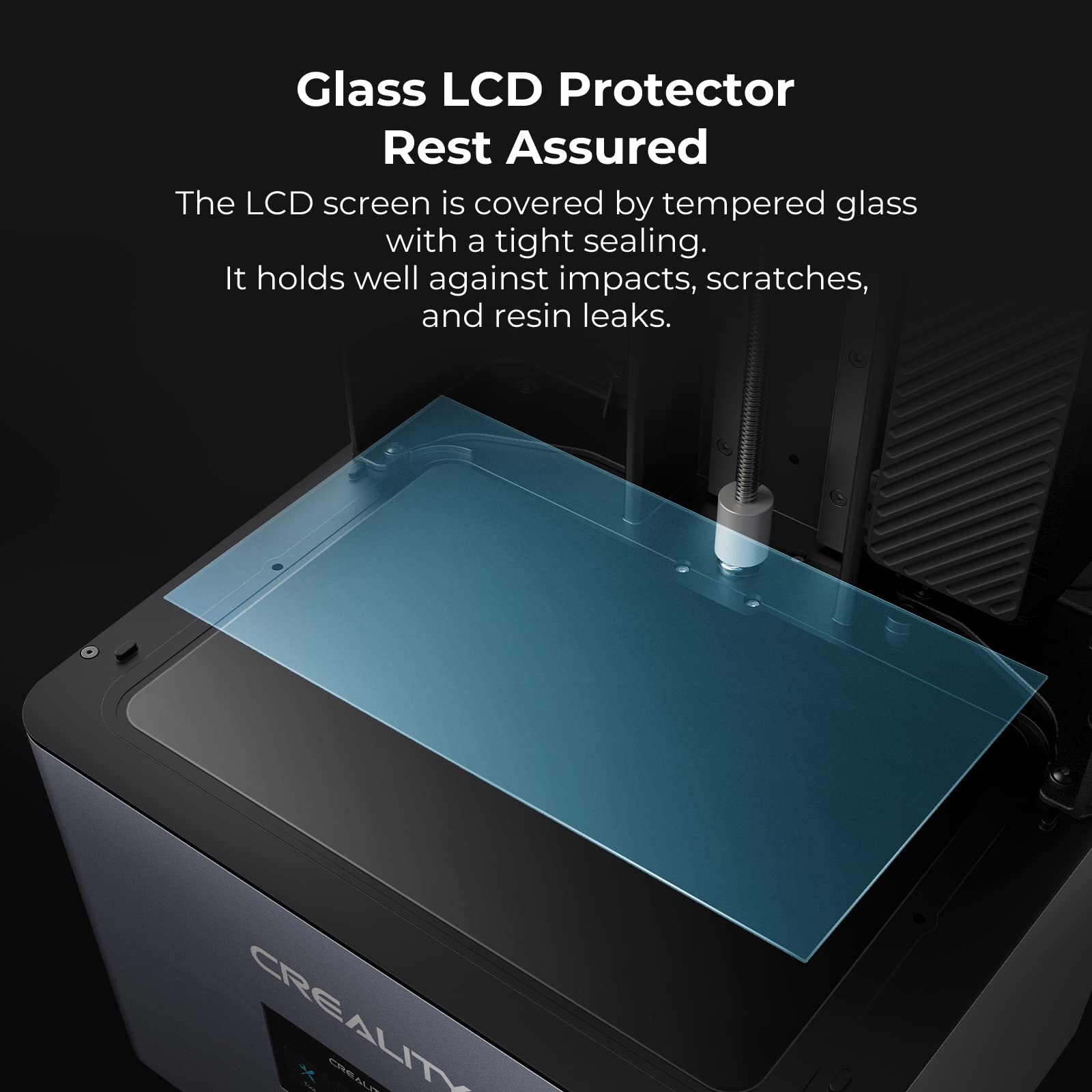 Creality Resin 3D Printer Halot-Mage, 8K Resolution 10.3" Monochrome LCD UV Photocuring Resin Printer with High-Precision Integral Light Fast Print Dual Z-axis Rails Larger Print Size 8.97x5.03x9.05in