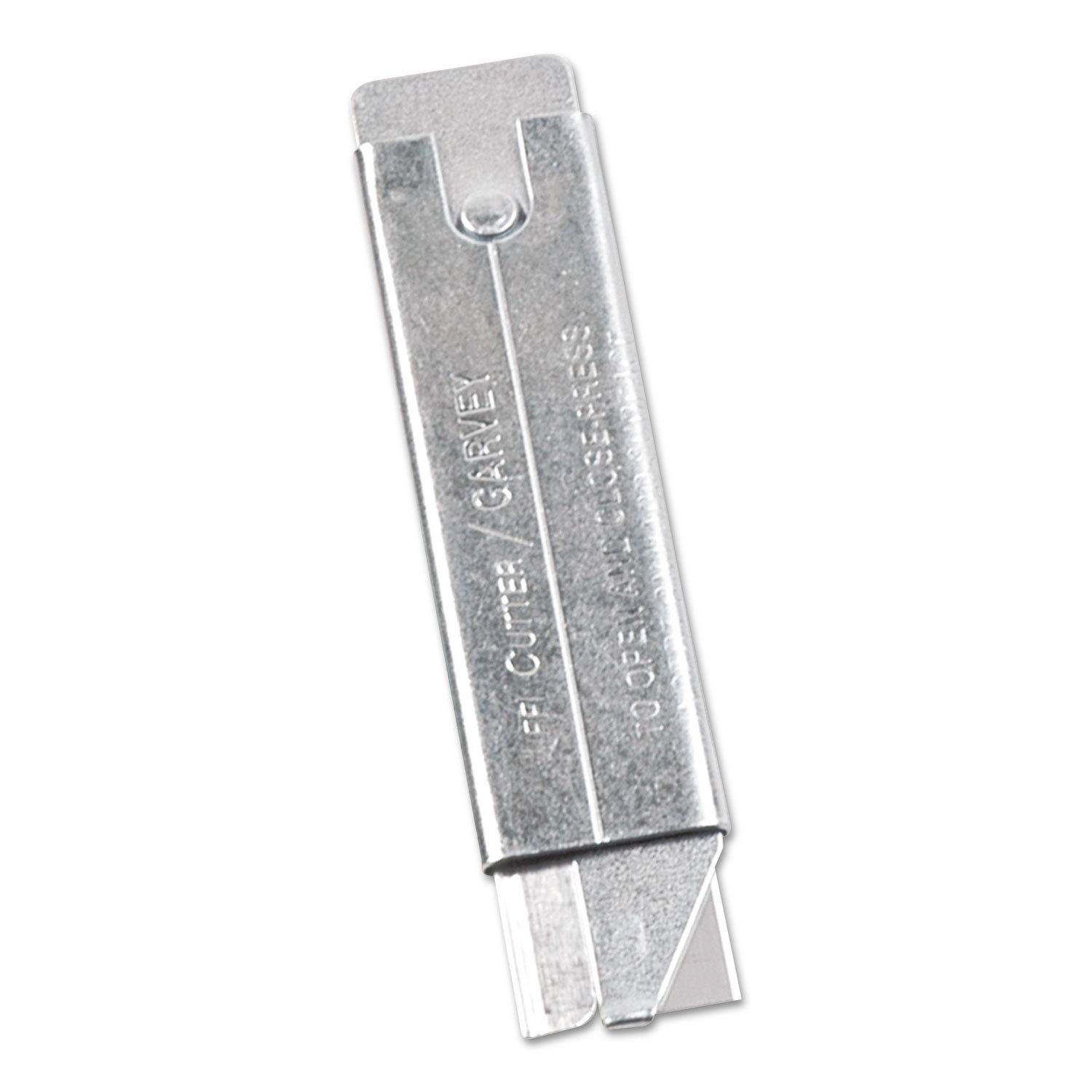 Cosco Jiffi-Cutter Utility Knives, 1 1/2", Pack Of 12
