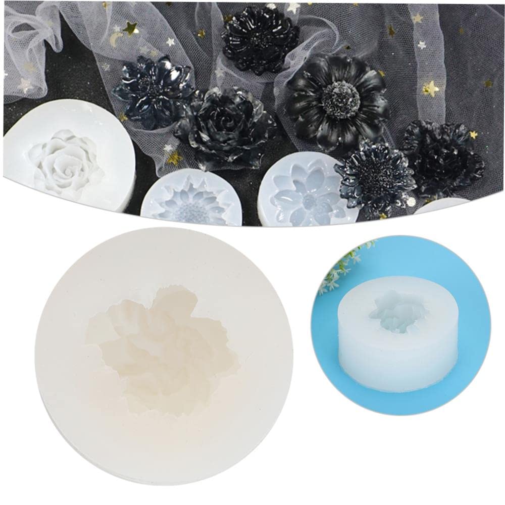 Create Gorgeous Floral Soap Bars with Crystal Silicone Flower Drop - Handmade Soap Making Kit for Aromatherapy Enthusiasts - Premium Quality Easy-to-Use Silicone Craft