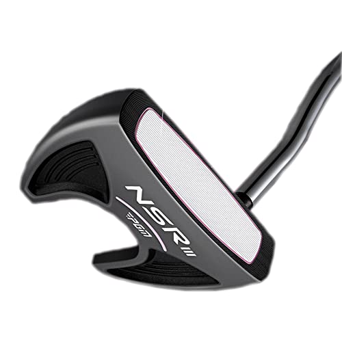 Golf Putter Right Handed for Men and Women with TPU Strike Face and Golf Headcover (Black)