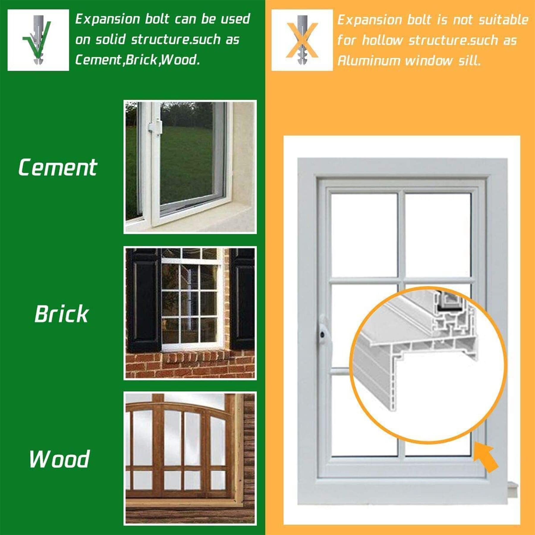 Forestchill Window Air Conditioner Bracket, Heavy Duty AC Support Brackets with 2 Arms, Fit 5,000 to 24,000 BTU Window Units, Up to 220 lbs