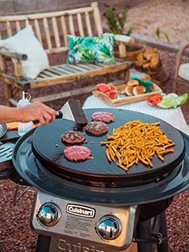 Cuisinart CGG-888 Outdoor Stainless Steel Lid, 360° Griddle Cooking Center