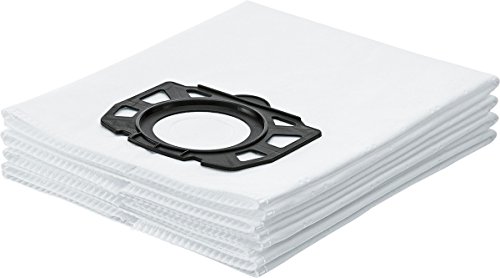 Kärcher - 4 Pack Fleece Filter Bags - For Wet Dry Vacuums - Replacement Part - For Kärcher WD4, WD5, WD5/P, WD6