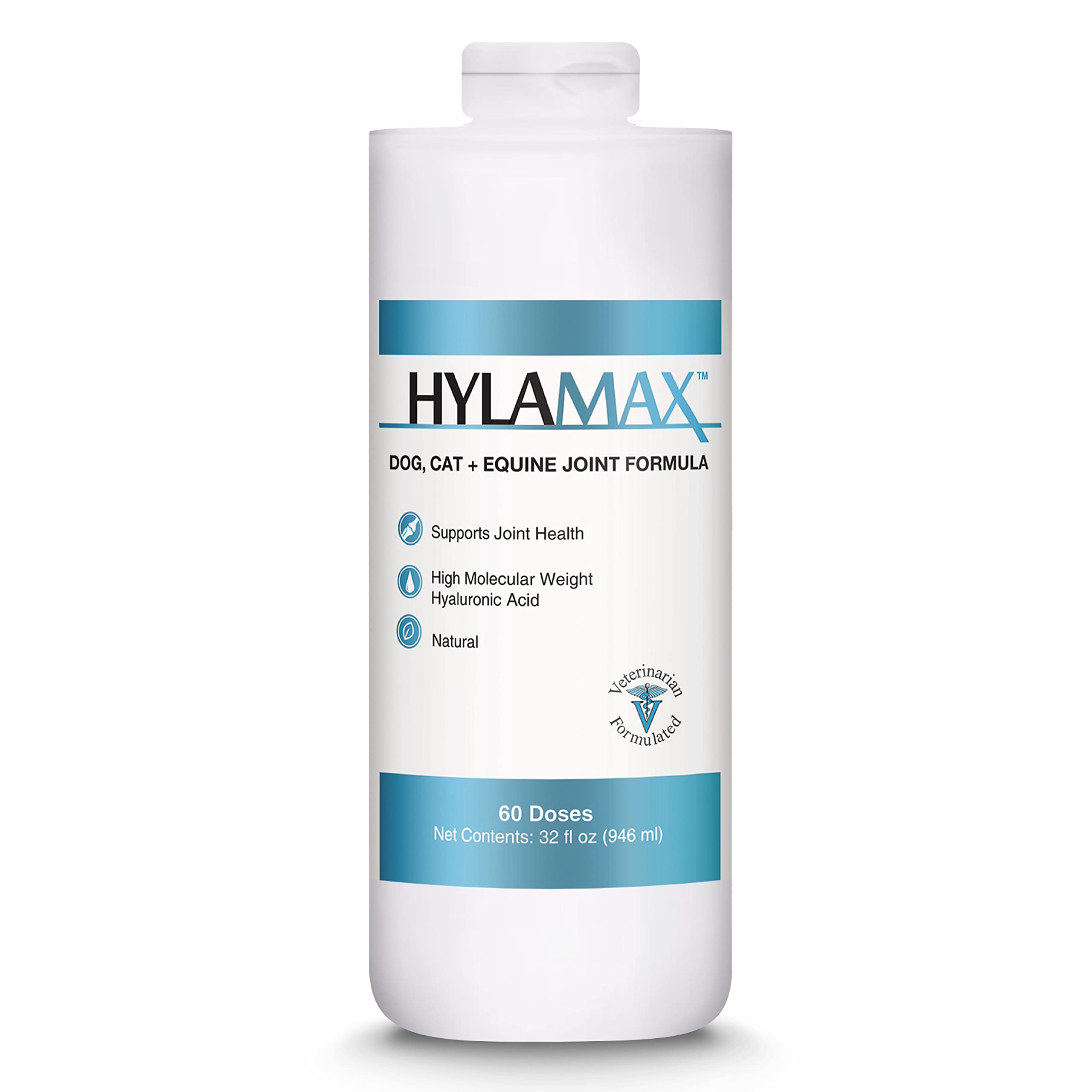 Pet Health Solutions HylaMAX Hyaluroniac Acid for Dogs, Cats & Equine (32 oz)