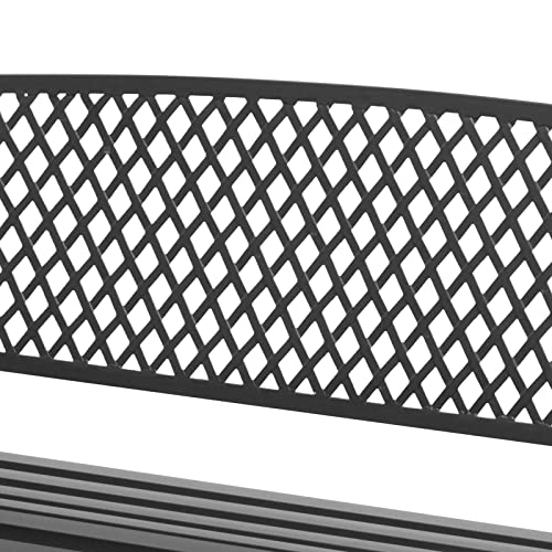 Outogether Steel Bench Sturdy Frame for Outdoor Patio Park Yard Porch Work Entryway Garden (Grey)