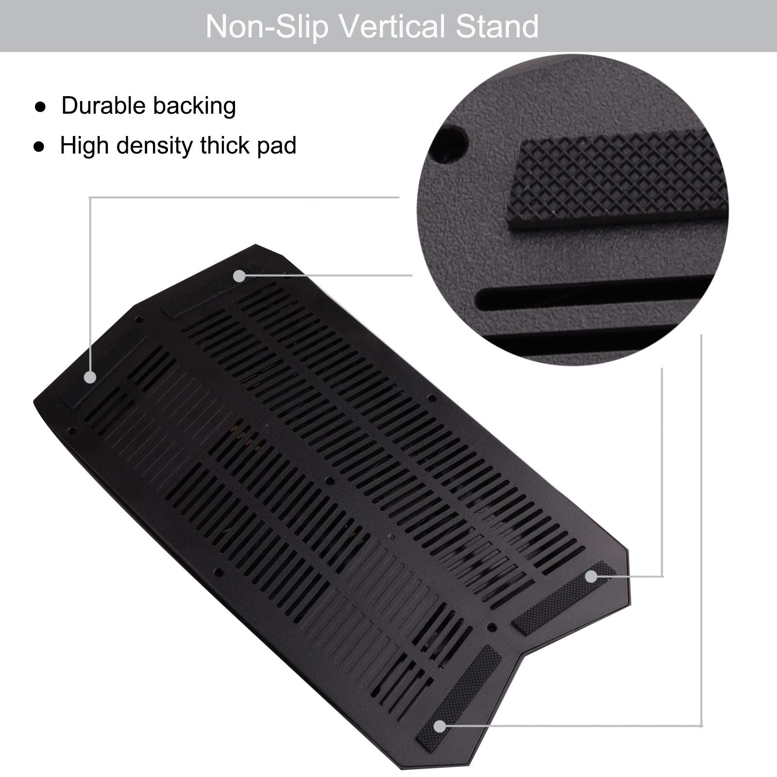 Cooling Fan Station Charging Dock Vertical Stand for PlayStation 5 PS5 with 3 USB Hubs, 2 DualSense Controller Charging Dock and 14 Games Slots
