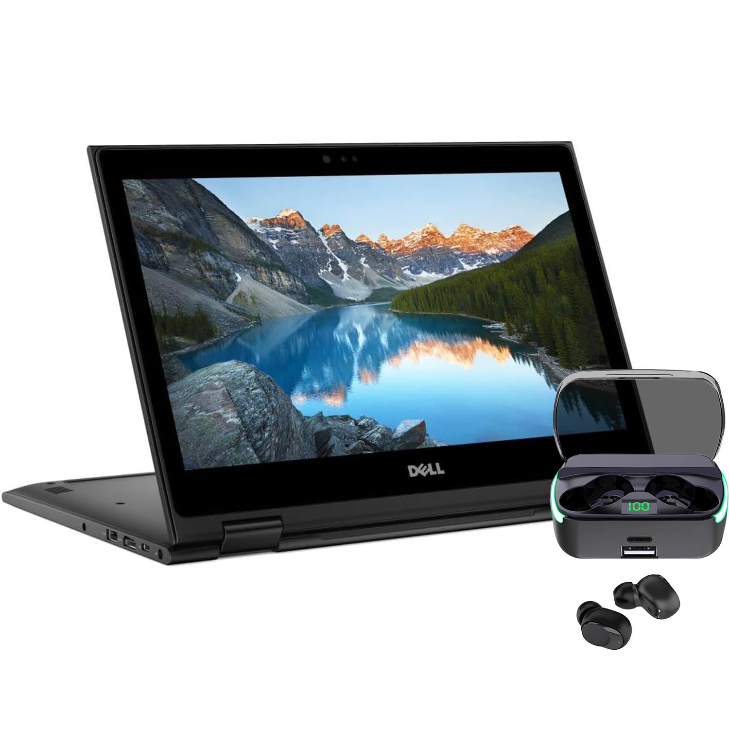 Dell Windows 11 Home, Latitude 3390 2-in-1 Laptop, 13.3 Inch FHD 1920 x 1080 Touchscreen, Intel Core i5 8th Gen Processor, 8GB DDR4 RAM, 256GB Solid State Drive, IR Webcam (Renewed)