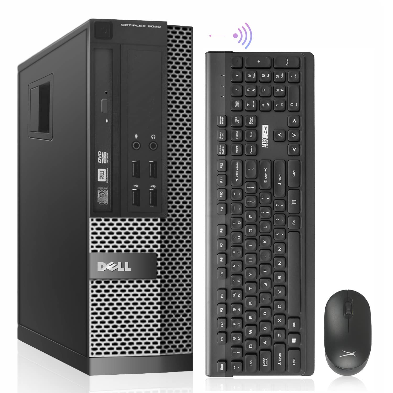 Dell OptiPlex 9020 Refurbished Desktop Computers Small Form Factor PC,i7 4790 32GB Ram,1TB NVMe M.2 SSD,128GB SSD,AC8260 Built-in WiFi,HDMI,Dual Monitor Support (Renewed)
