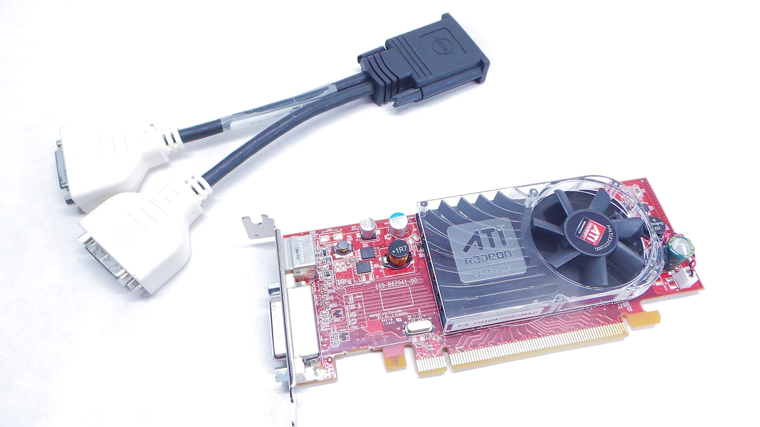Dell Y103D New Ati Radeon Hd 2400 Pro Low Profile Video Card - Sold By Itparts4You (Renewed)