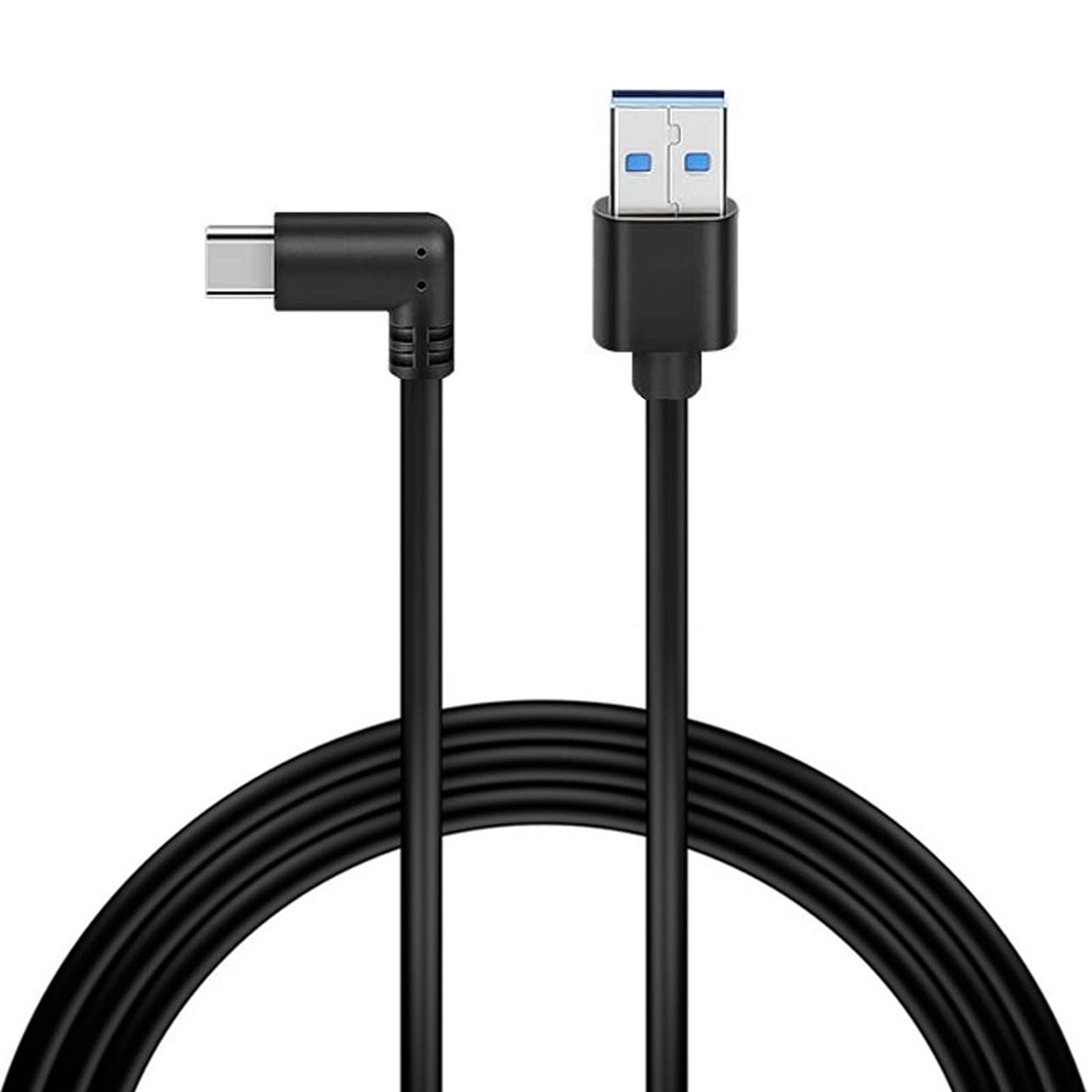 Eagolloar USB A to USB C VR Headset Link Cable for Oculus Quest 2 and Quest,USB 3.2 Gen1 5Gbps High Speed and Fast Charging Virtual Reality Headset Cable for for PC Gaming-3M/10FT