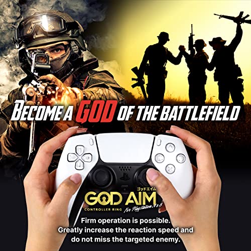 Made in Japan "God Aim Advanced Normal High durability, high wear resistance PS5 Switch Pro Controller For Xbox controllers For FPS Improved recoil and control performance