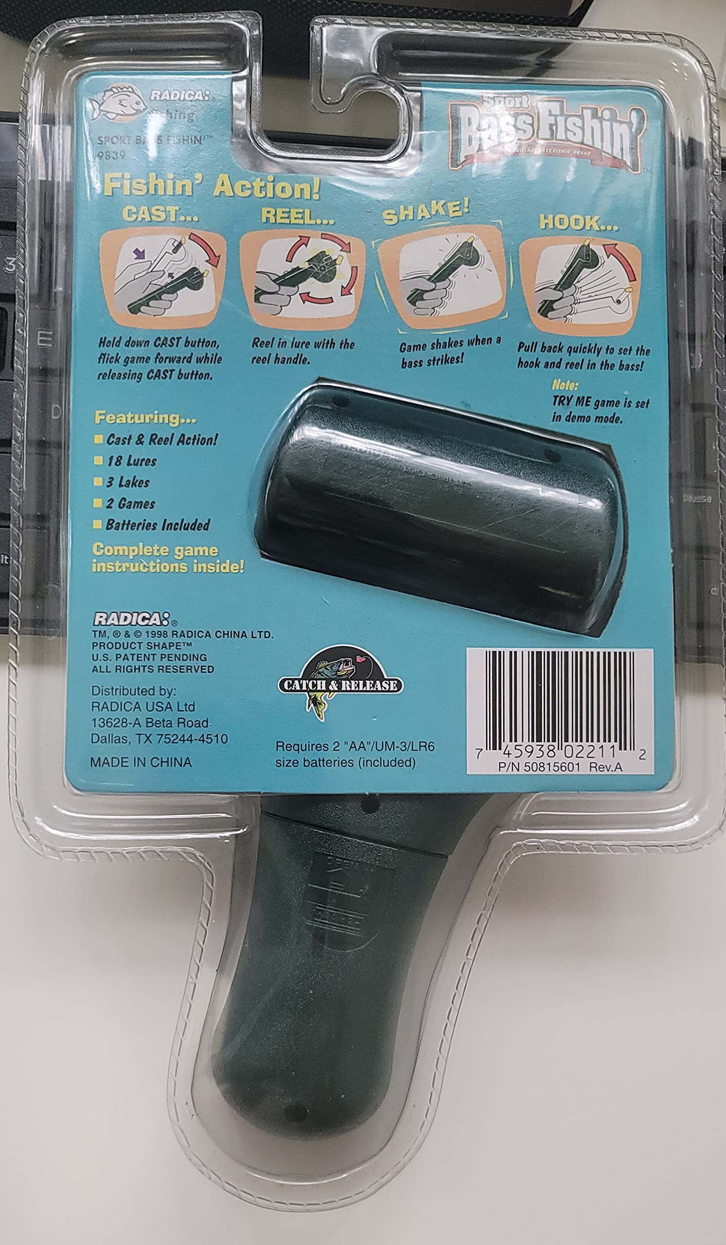 Sport Bass Fishin' the Original Bass Fishin' Brand