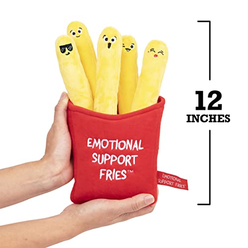 WHAT DO YOU MEME? Emotional Support Fries - The Original Viral Cuddly Plush Comfort Food
