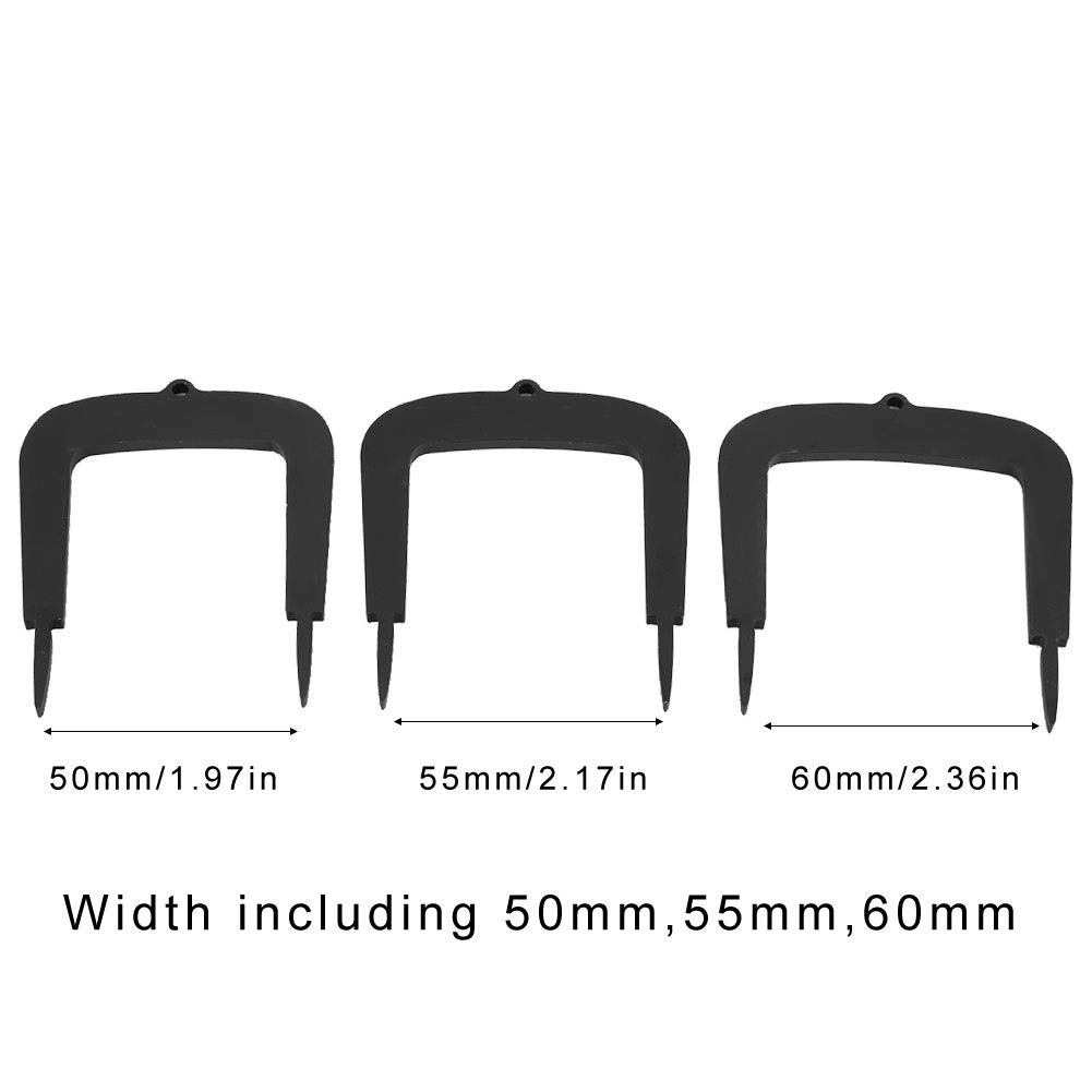 DEWIN Putting Gates, 3PCS Align Putting Gate Kit, Putter Aim Target Parts Accessories Set Aluminum Alloy 50mm/55mm/60mm