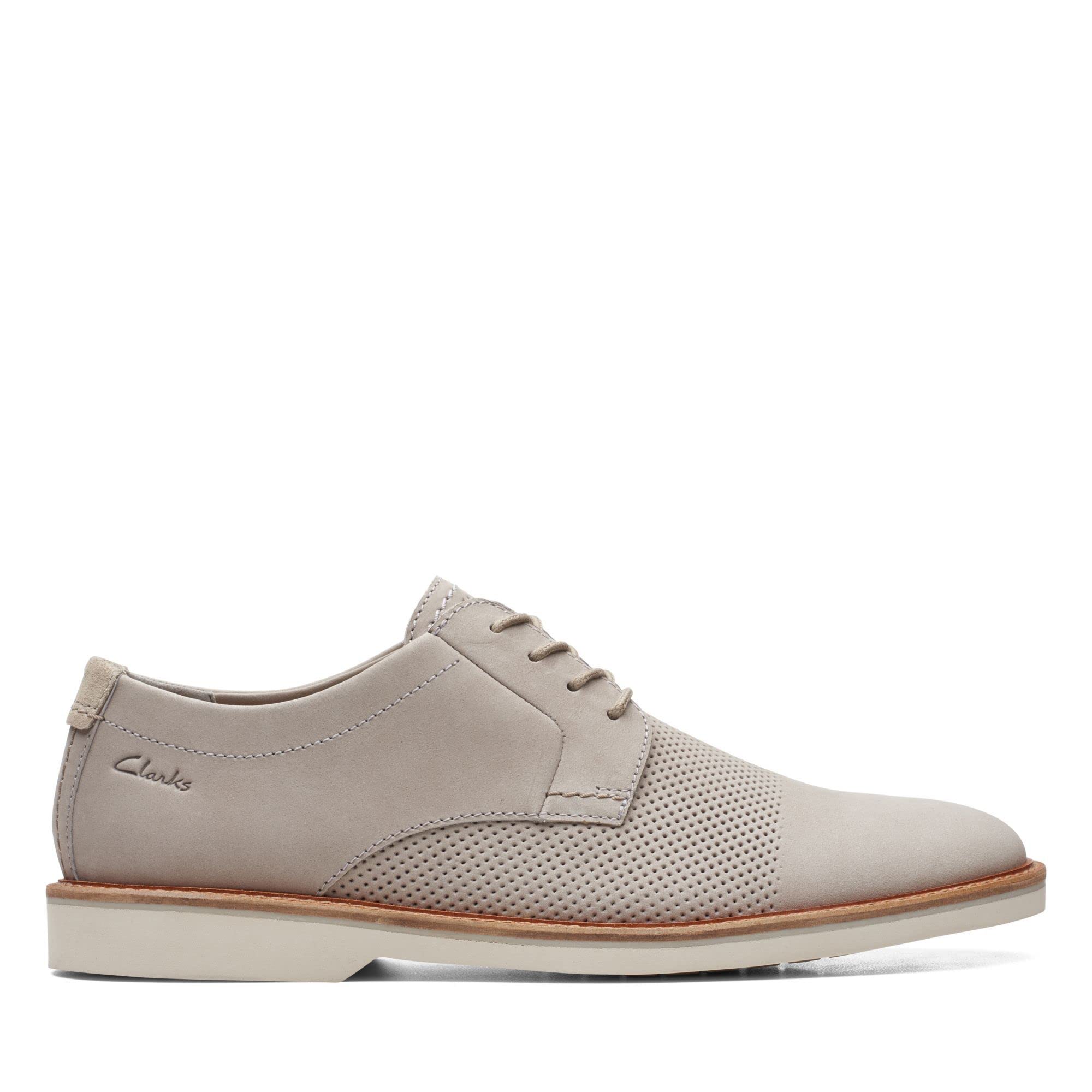 Clarks Atticus LTLace Light Grey 10.5 D (M)