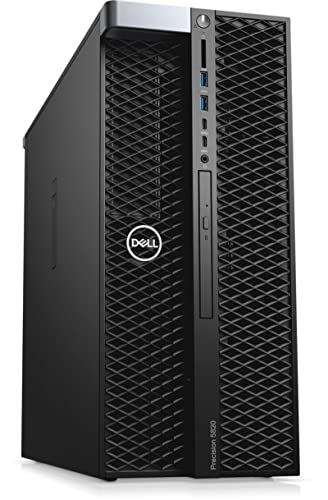 Dell Precision T5820 Workstation Desktop (2018) | Core Xeon W - 512GB SSD - 32GB RAM - RTX A2000 | 4 Cores @ 4.6 GHz Win 11 Pro (Renewed)