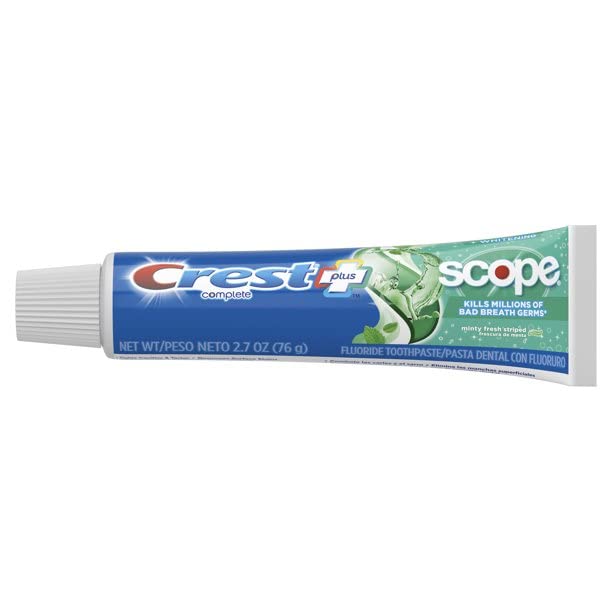 Crest Complete T/P White Scope Mint 2.7oz (2 Pack)