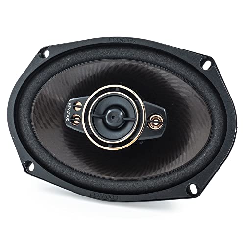 Kenwood KFC-691 Concert Series Car Speakers (Pair) - 6"x9" 5-Way Speakers, 650W, 4-Ohm Impedance, Polypropylene Woofer & Balanced Dome Tweeter, Acoustic Sound Harmonizer Technology