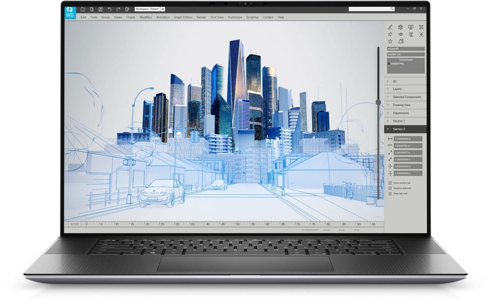 Dell Precision 5000 5760 Workstation Laptop (2021) | 17" 4K Touch | Core i9 - 4TB SSD - 64GB RAM - RTX A3000 | 8 Cores @ 5 GHz - 11th Gen CPU - 6GB GDDR6 Win 11 Pro (Renewed)