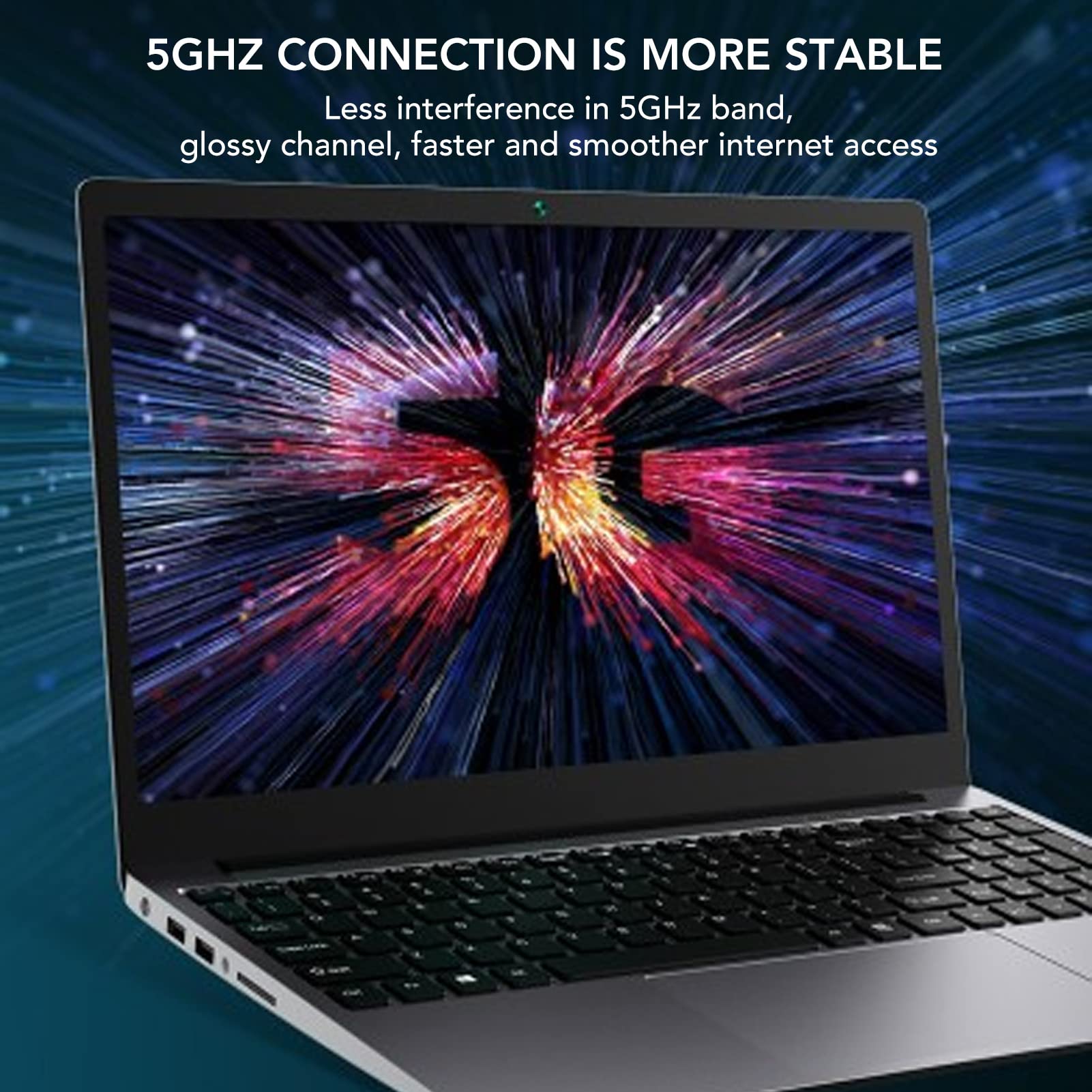 Dpofirs Laptop 15.6in, 16GB 256GB Windows10 Laptop PC, for Intel I7 Sixth Generation CPU, HDMIx1, USB3.0, Keyboard Backlight, 5000mAh, Gifts