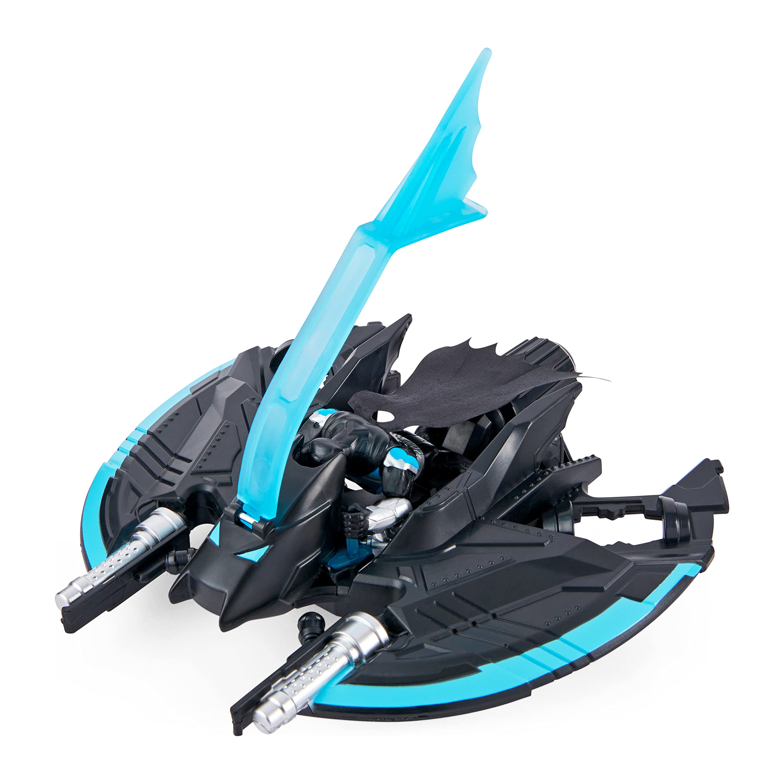 DC Comics Batman Bat-Tech Flyer with 4-inch Exclusive Mr. Freeze and Batman Action Figures, Kids Toys for Boys Ages 3 and Up