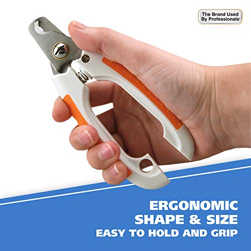 WAHL Pet Nail Clipper for Cutting Dog, Cat, & Animal Claws with Razor Sharp Stainless Steel Blades & Protective Safety Guard Locks for Safe Claw Care β Model 858448
