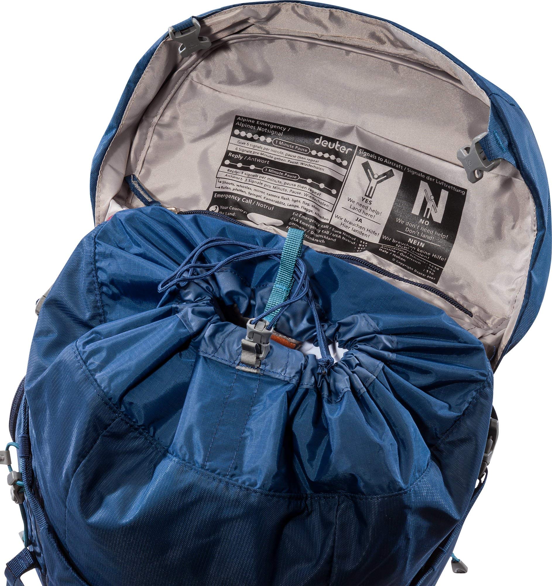 Deuter Unisex Adult Casual Daypack, Midnight-Maron, US 7 7/8 (hat 7 7/8)