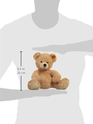 Steiff Fynn In Suitcase Tan, 11 inches
