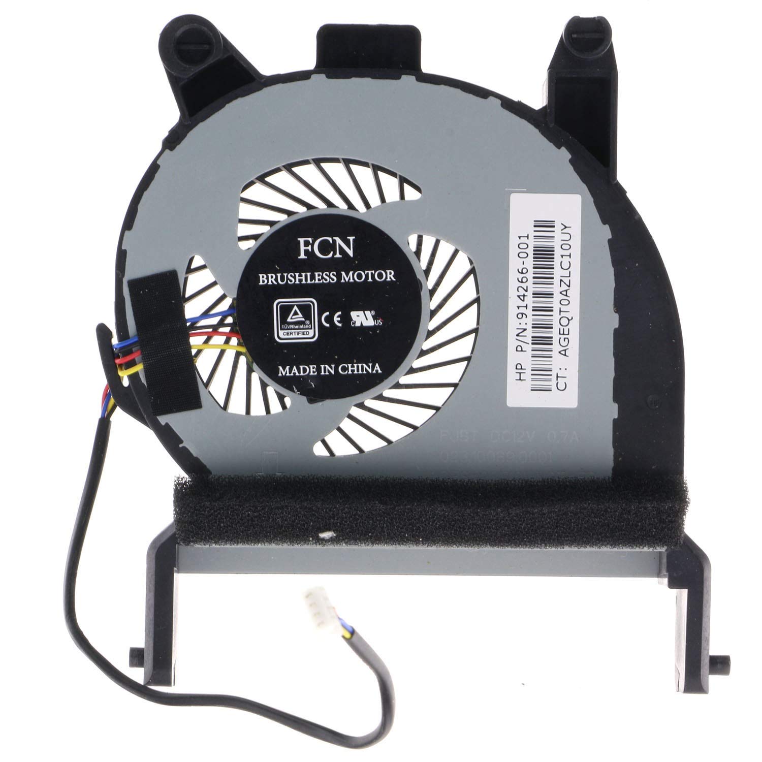 CPU Cooling Fan for HP ProDesk Mini 600 G3 400 G3 BUC0712HB-00 914266-001