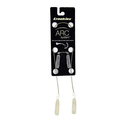 Croakies ARC System Eyewear Retainer | 16" - Reg/XL - Silver
