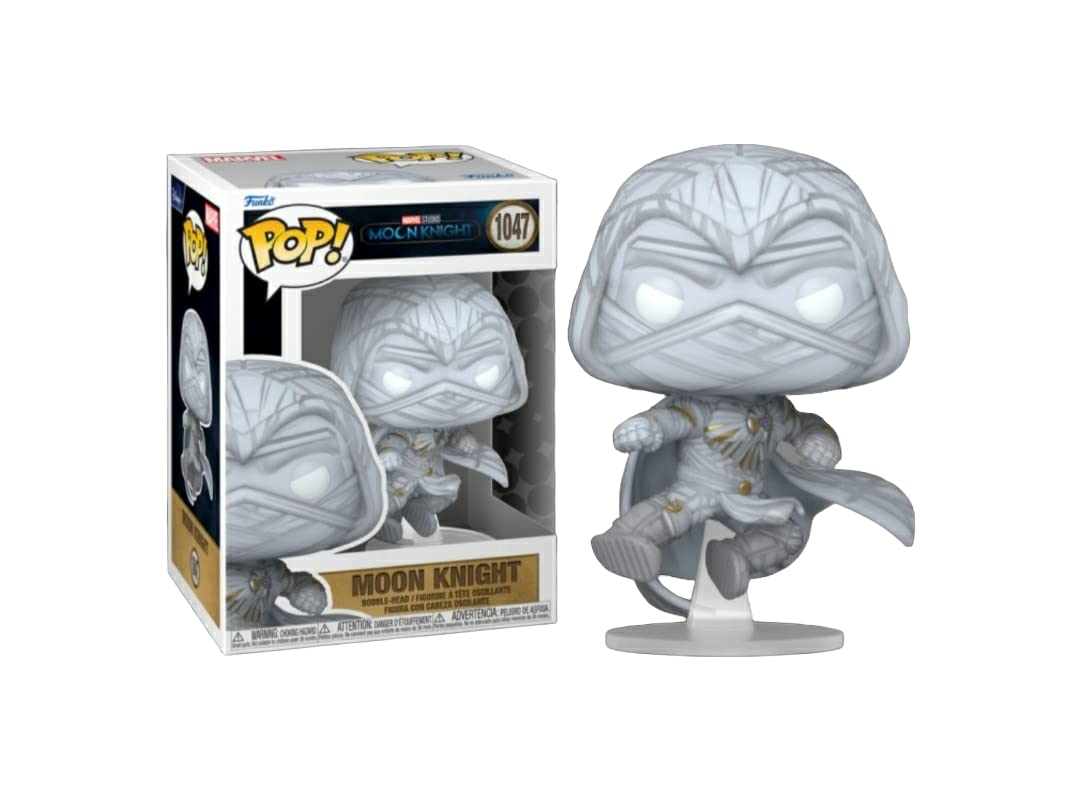 Funko Pop! - Marvel - Moon Knight - Moon Knight Bundled with a Byron's Attic Pop Protector…
