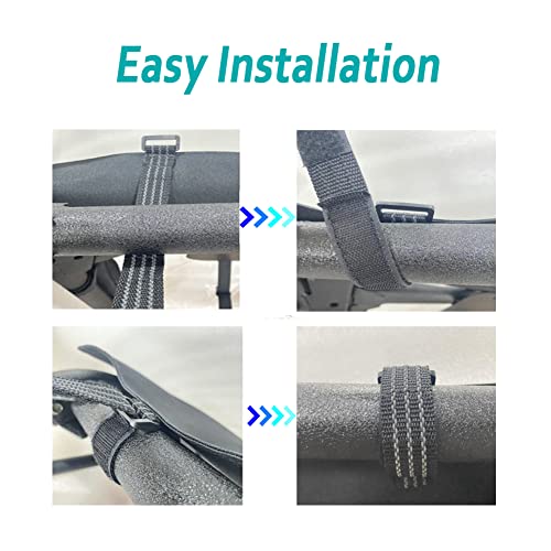 QYMOTO UTV Rear Windshield Zipper-open Soft Windscreen Dust Stopper for Hisun UTV 500 700, Axis 500 700 750crew, Massimo MSU500, Coleman 500 700, Cub Cadet challenger 500 700