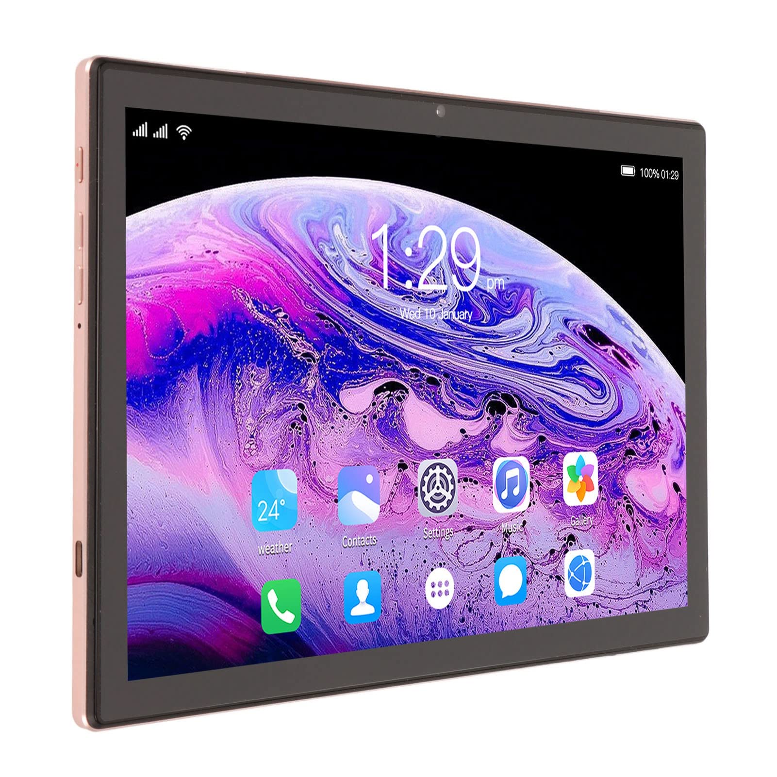 Dpofirs 10in Tablet for 11, 1920x1200 IPS HD Screen, 6GB RAM 128GB ROM, Octa Core Processor, Dual Sim 4G LTE Call Tablet, WiFi Tablet PC 8800mah (US Plug)